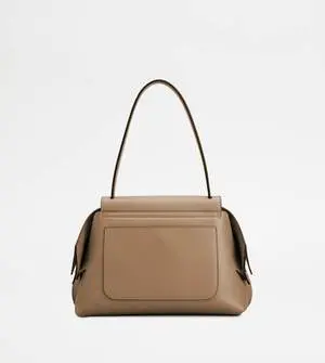 TOD'S Medium Shoulder Bag - Beige