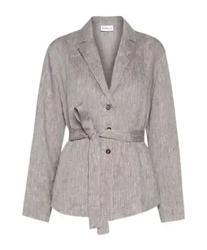 Marella Long-sleeved Belted Jacket
