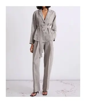 Marella Long-sleeved Belted Jacket