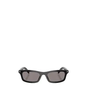 Prada Prada Rectangle Frame Sunglasses Gray