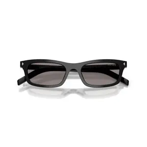 Prada Rectangle Frame Sunglasses - Gray