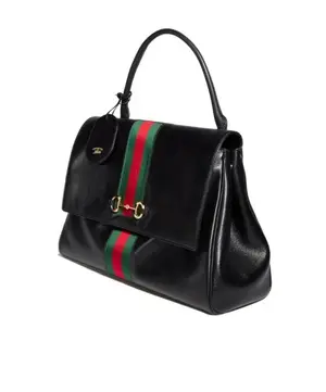 Gucci Paparazzo Large Top Handle Bag - Black