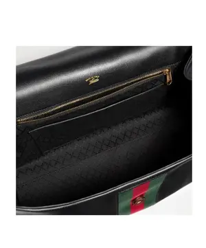 Gucci Paparazzo Large Top Handle Bag - Black