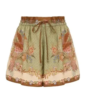 Zimmermann Zimmermann Indra Relaxed Drawstring Shorts No