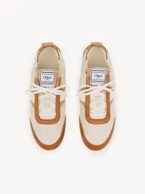 Chloé Kick Low-top Sneakers - Rust-brown
