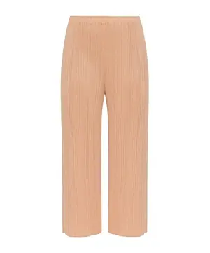 PLEATS PLEASE BY ISSEY MIYAKE Pleated Elastic Waist Trousers