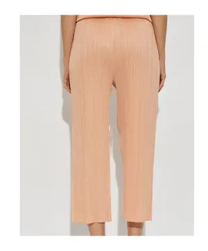 PLEATS PLEASE BY ISSEY MIYAKE Pleated Elastic Waist Trousers