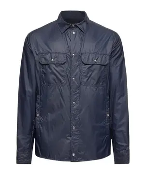 MONCLER Moncler Collared Long-Sleeve Shirt