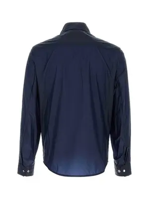 Moncler Collared Long-sleeve Shirt
