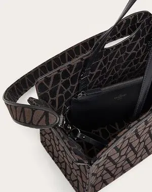 Valentino Garavani Monogram Jacquard Top Handle Bag
