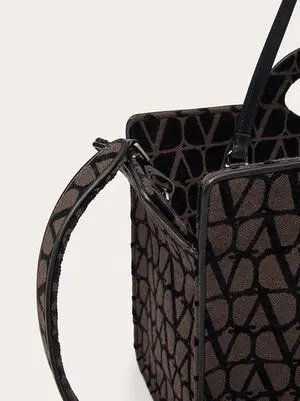 Valentino Garavani Monogram Jacquard Top Handle Bag