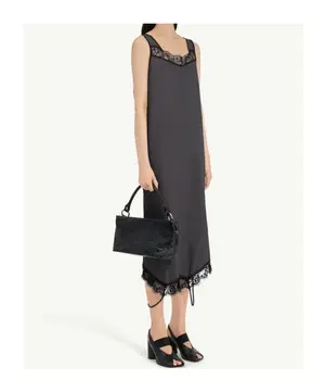 MAISON MARGIELA Mirrored Lace Slip Dress