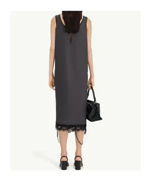 MAISON MARGIELA Mirrored Lace Slip Dress