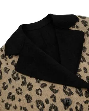 Max Mara Leopard Print Leisure Jacket