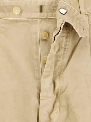 Auralee Paint-splatter Straight Leg Pants