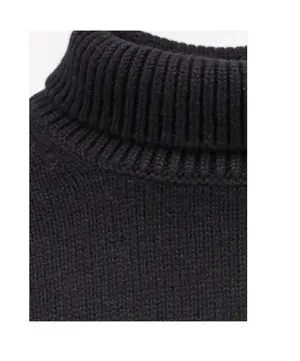 LISA YANG Heidi Ribbed Roll-neck Jumper