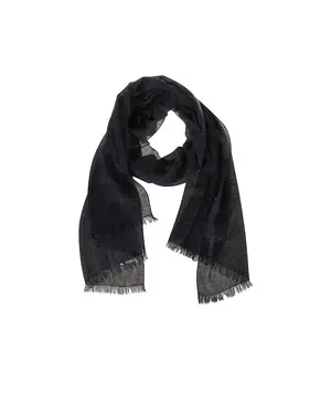 Brunello Cucinelli Sequined Fringed Scarf - Black
