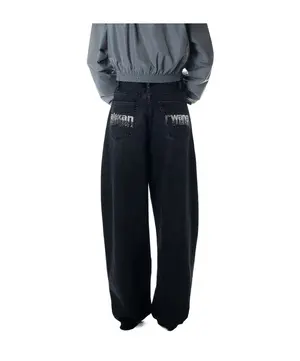 Alexander Wang Embellished Jeans - Grey