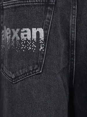 Alexander Wang Embellished Jeans - Grey