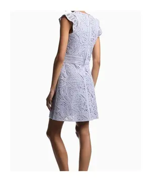 Emporio Armani Round Neck Short Sleeve Dress