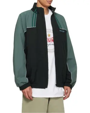Martine Rose Embroidered Zip-up Jacket - Blk