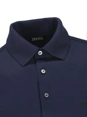 Zegna Classic Regular-fit Polo Shirt - Black
