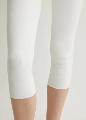 TOTEME Capri Knit Cropped Leggings