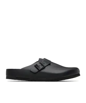 BIRKENSTOCK Boston Slip-on Loafers - Black