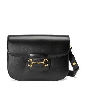 Gucci Gucci Horsebit 1955 Shoulder Bag Black