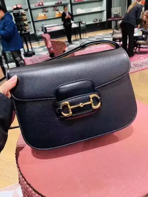 Gucci Horsebit 1955 Shoulder Bag - Black