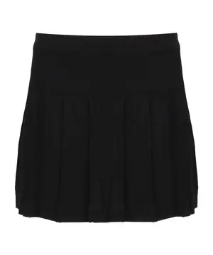 Palm Angels Monogram-embroidered Low-rise Mini Skirt