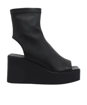 VIC MATIE Square-toe Wedge Sandals