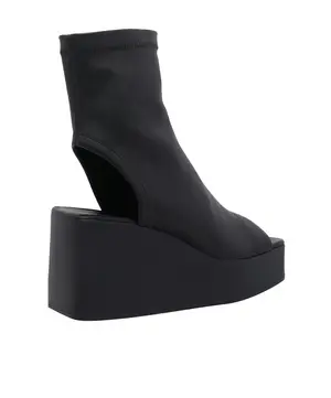 VIC MATIE Square-toe Wedge Sandals