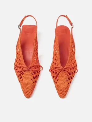 Jacquemus Low Cubisto Slingbacks