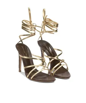 GIANVITO ROSSI Strappy High-heeled Sandals - Nude