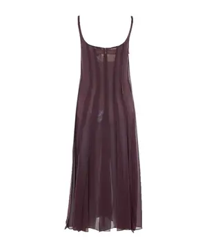 Elisabetta Franchi Sleeveless Maxi Dress With Back Zipper Closure