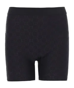 Gucci Monogram Stretch Cycling Shorts