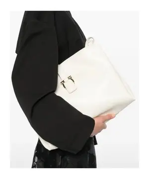 FERRAGAMO Leather Satchel