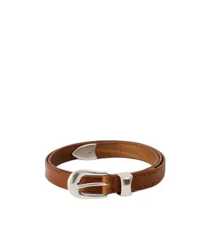 Our Legacy Slim Buckle Belt - Brown