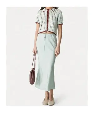 FORTE_FORTE Crochet Buttoned Shirt