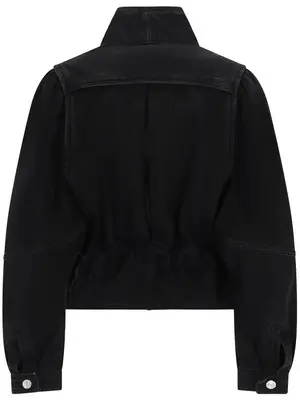 Isabel Marant Étoile Asymmetrical Closure Long-sleeved Jacket - Black