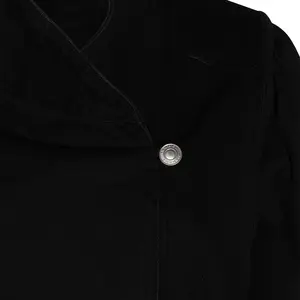Isabel Marant Étoile Asymmetrical Closure Long-sleeved Jacket - Black