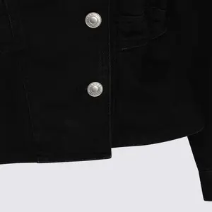 Isabel Marant Étoile Asymmetrical Closure Long-sleeved Jacket - Black