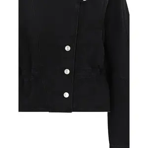 Isabel Marant Étoile Asymmetrical Closure Long-sleeved Jacket - Black