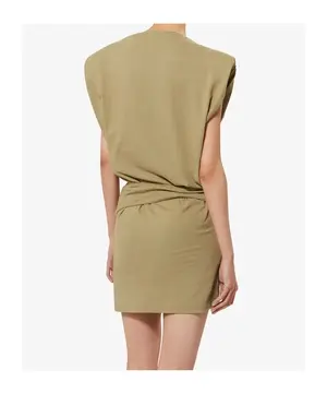 Isabel Marant Étoile Marielle Draped Mini Dress - Light Bronze