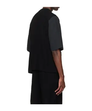 Issey Miyake Knitted Vest - Black