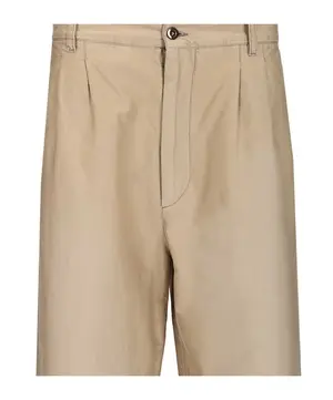 MAISON MARGIELA Straight Leg Trousers - Beige