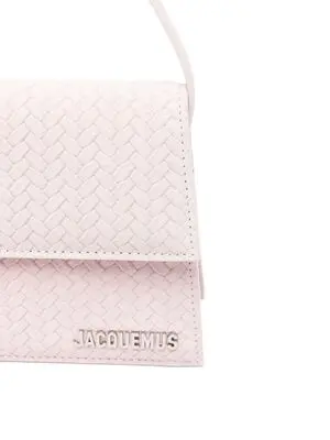 Jacquemus Logo Lettering Flap Shoulder Bag