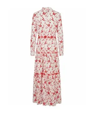 Ermanno Scervino Printed Long-sleeved Shirt Dress