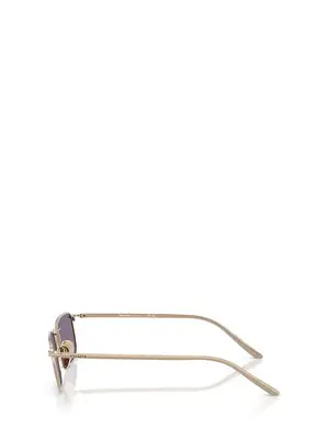 Prada Full Rim Sunglasses With Logo Detail - Gray